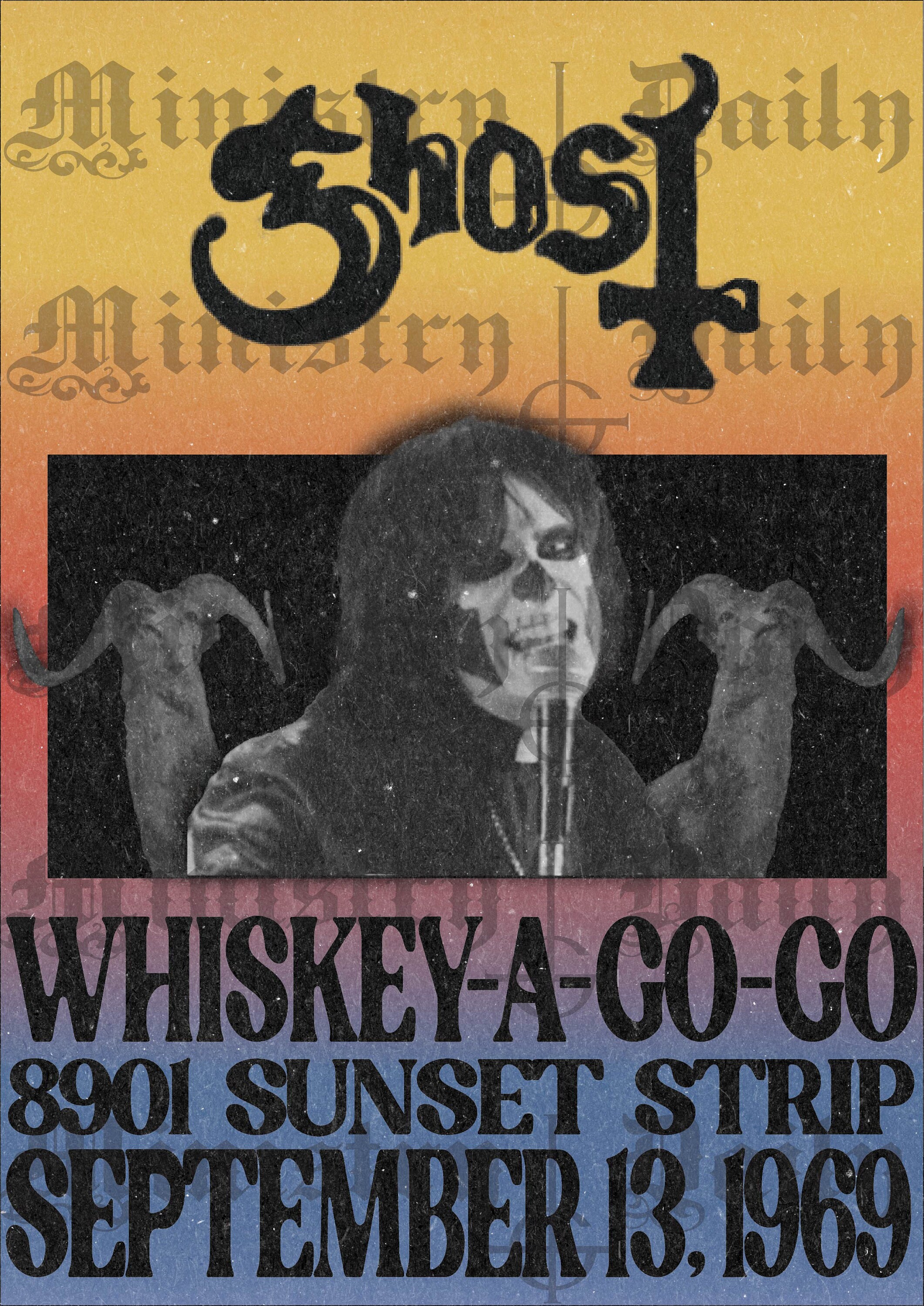 The Band Ghost Digital Print Ghost Papa Nihil Print the Band Ghost ...