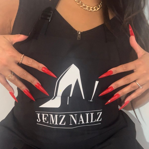Black Stiletto Nails - Etsy UK