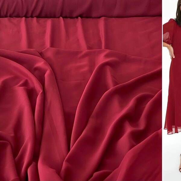 Chiffon Dress - Etsy