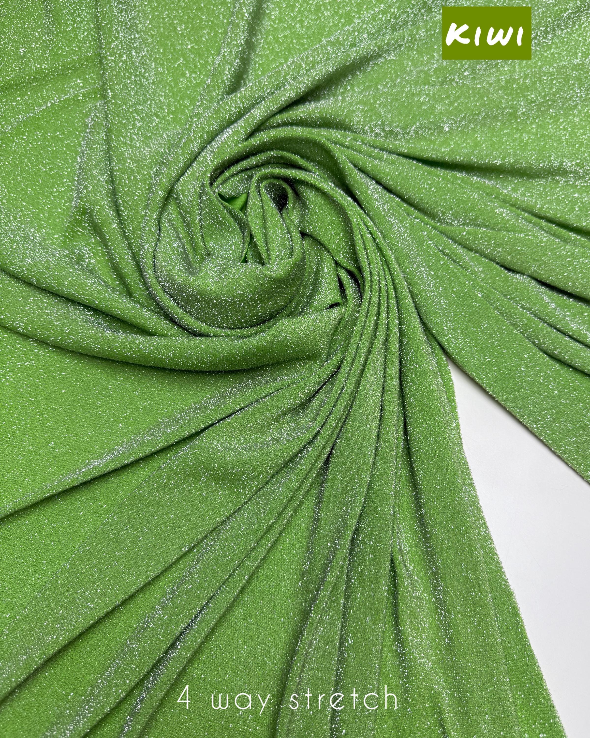 Metallic Lurex Spandex Fabric by Yard, Shimmer 4 Way Stretch Material ...