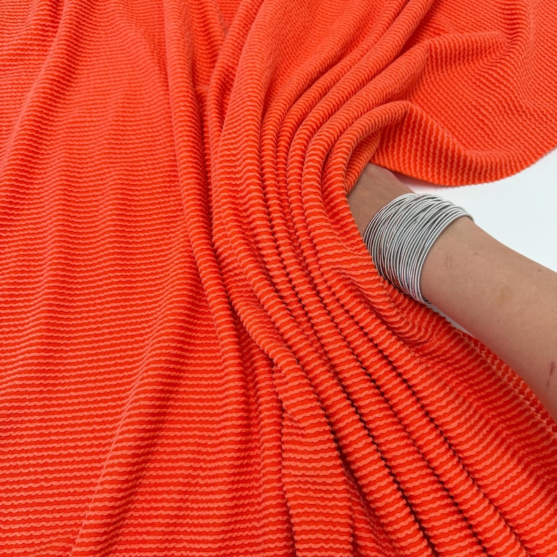 Ribbed Knit Fabric - Etsy