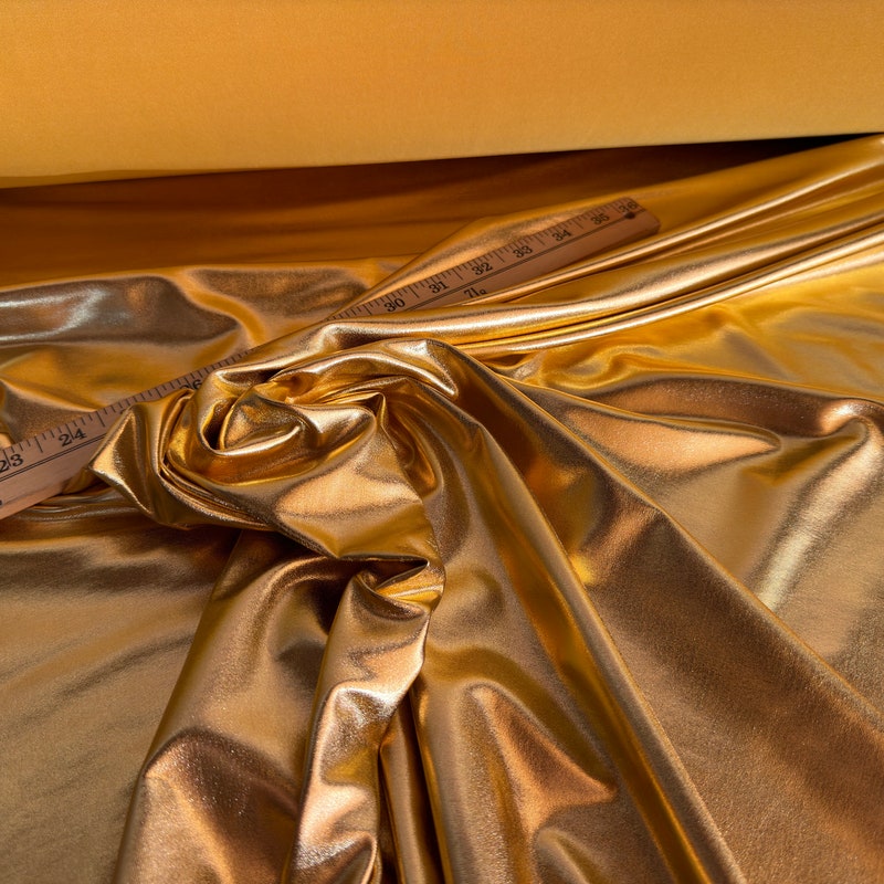 Gold Lame Fabric - Etsy