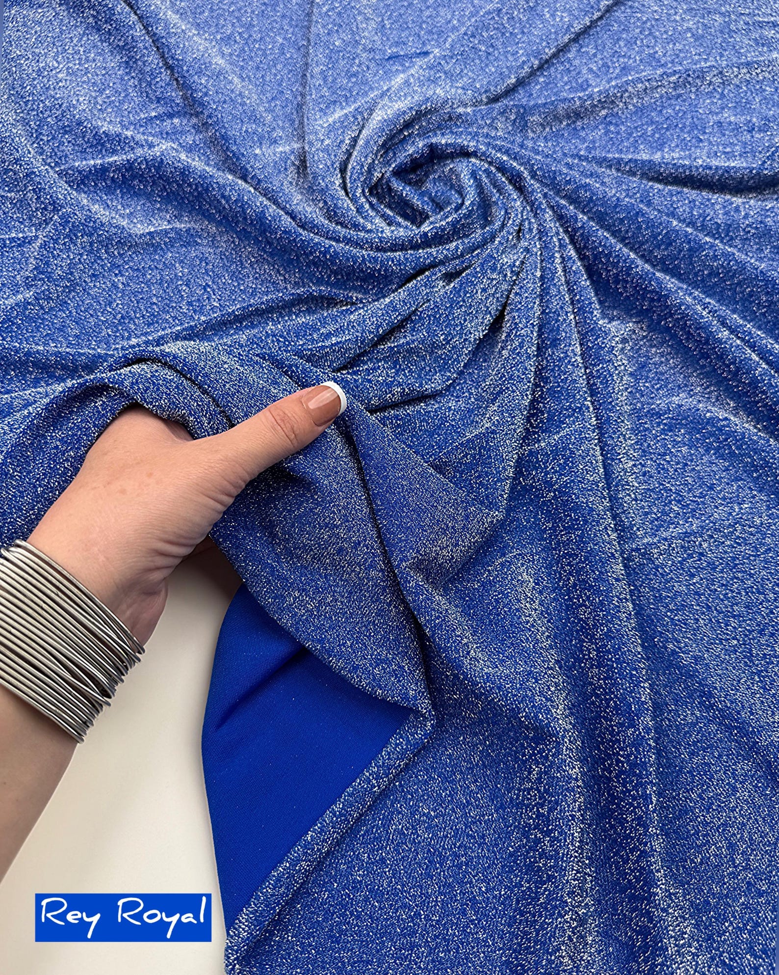 Metallic Lurex Spandex Fabric by Yard, Shimmer 4 Way Stretch Material ...