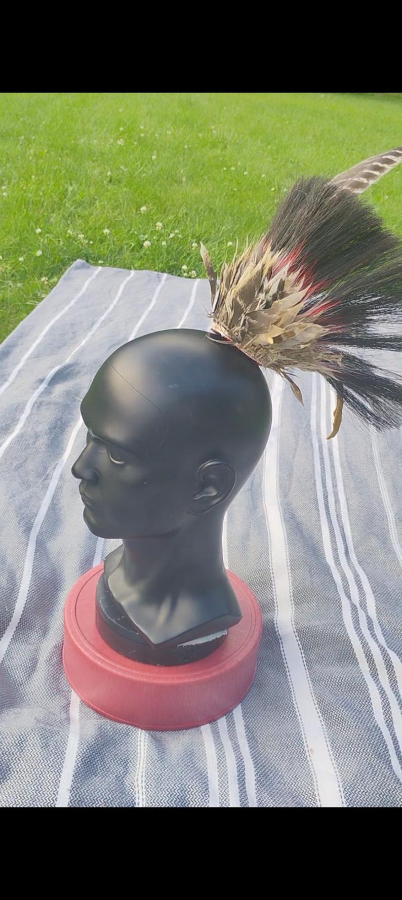 Native American Indigenous Porcupine "porky" Roach Headdress. Aka ...