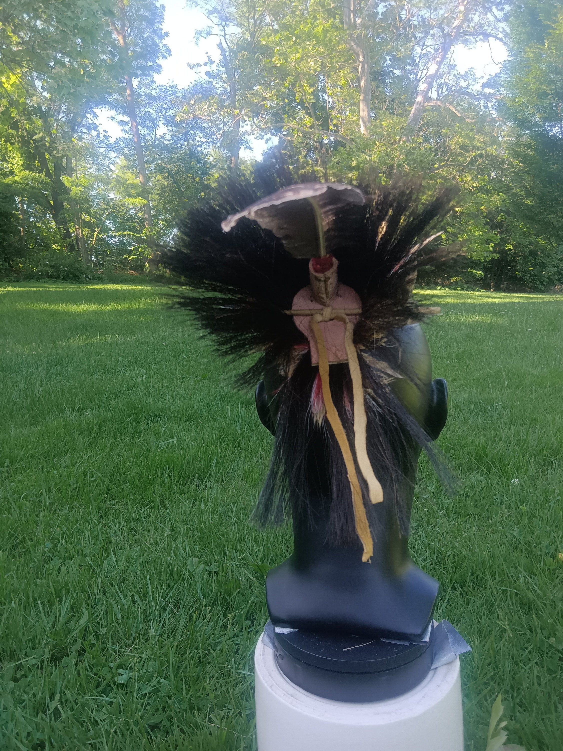 Native American Horses Hair Roach Head Dress. porky Roach Style Siga ...
