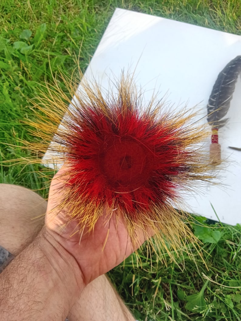 Native American Porcupine Hair Roach Head Dress. Siga-lega, Paynash ...