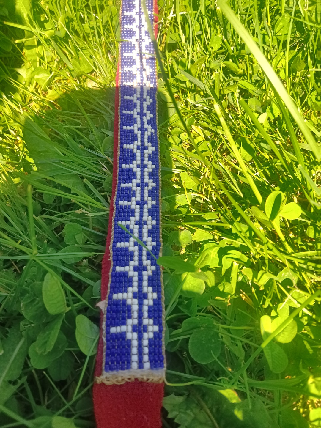 Native American Wampum Type Beaded Choker, Arm, Leg or Head Band - Etsy