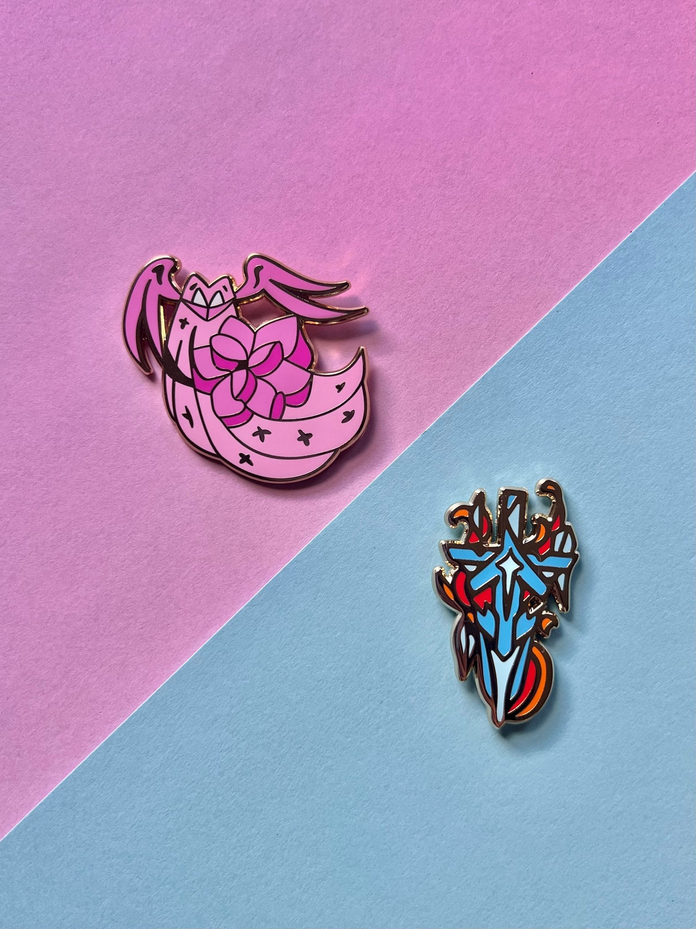 LIMITED Honkai Impact 3rd Flamechasers Elysia and Kevin Signets - Etsy