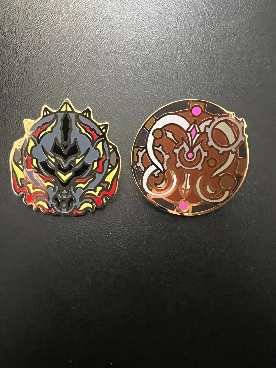 INSTOCK Honkai Impact 3rd Flamechasers Vill-v & Kalpas Signets Enamel ...