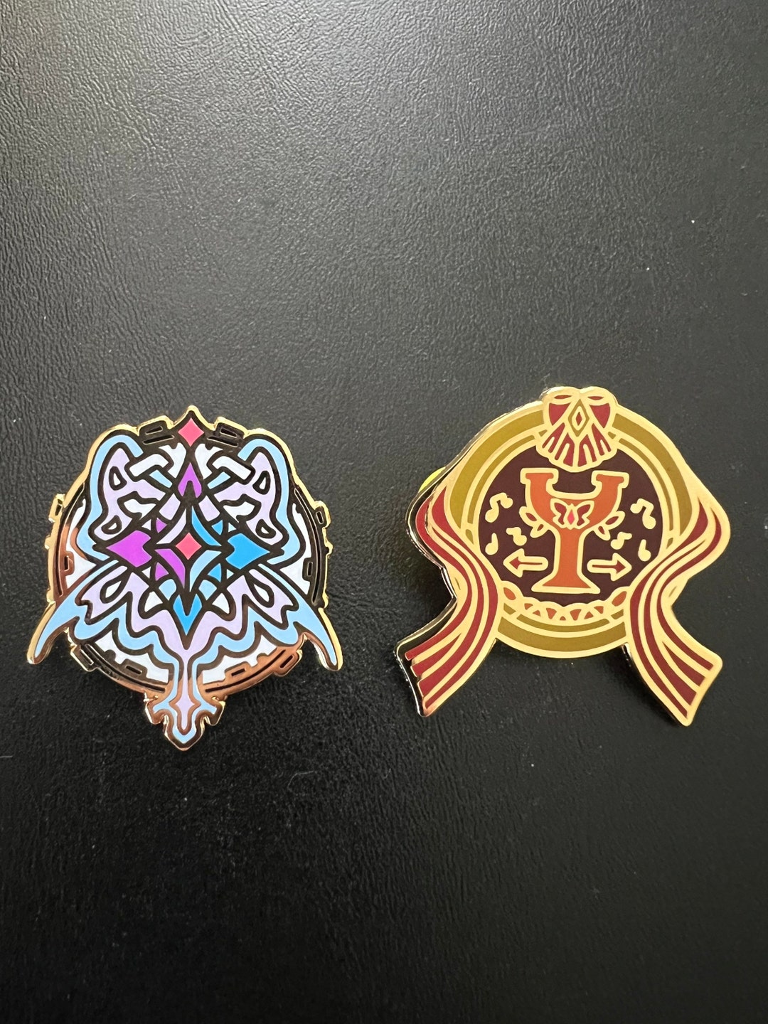 INSTOCK Honkai Impact 3rd Flamechasers Aponia & Eden Signets Enamel ...
