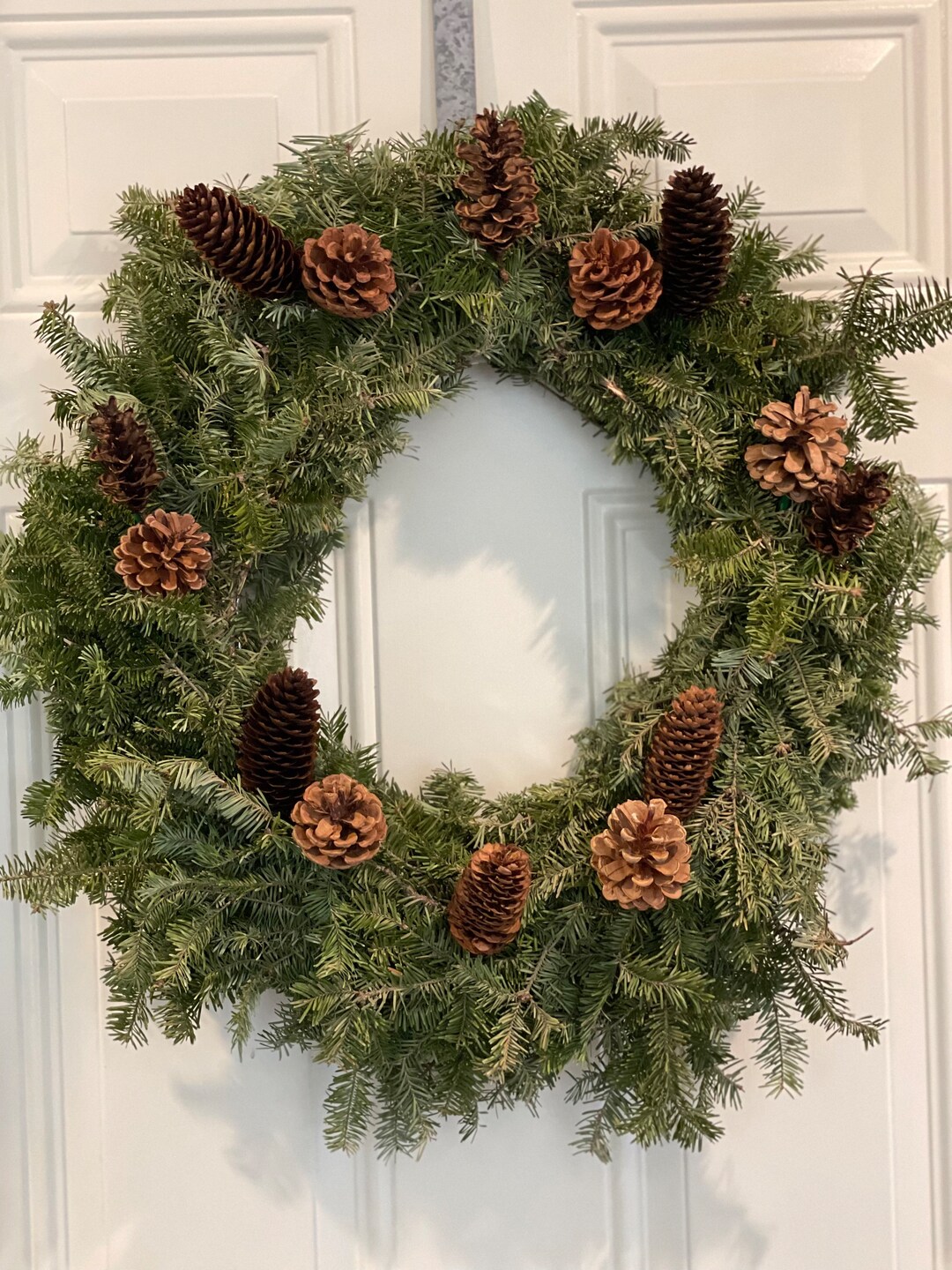 Handmade Pine Cone Wreath Picks: Rustic Holiday Decor - Etsy