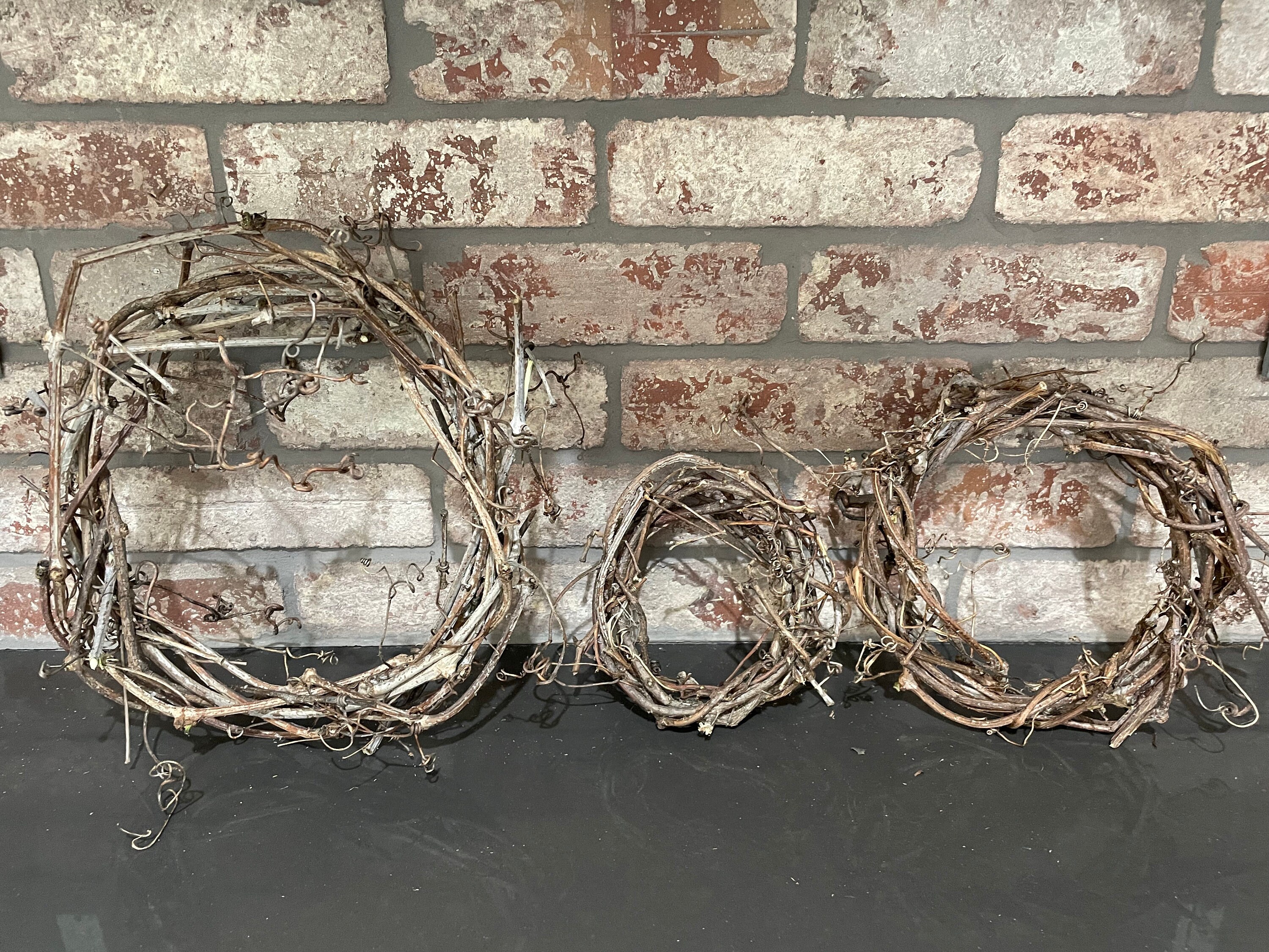 Handmade Grapevine Wreath: Rustic DIY Crafting Supplies - Etsy