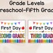 Back to School Sign First Day of School Sign Printable First Day of ...
