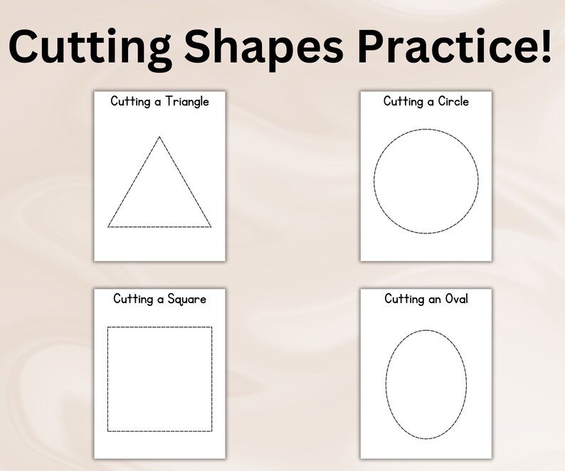 Scissor Skills | Cutting Practice | Preschool Worksheets | Preschool ...
