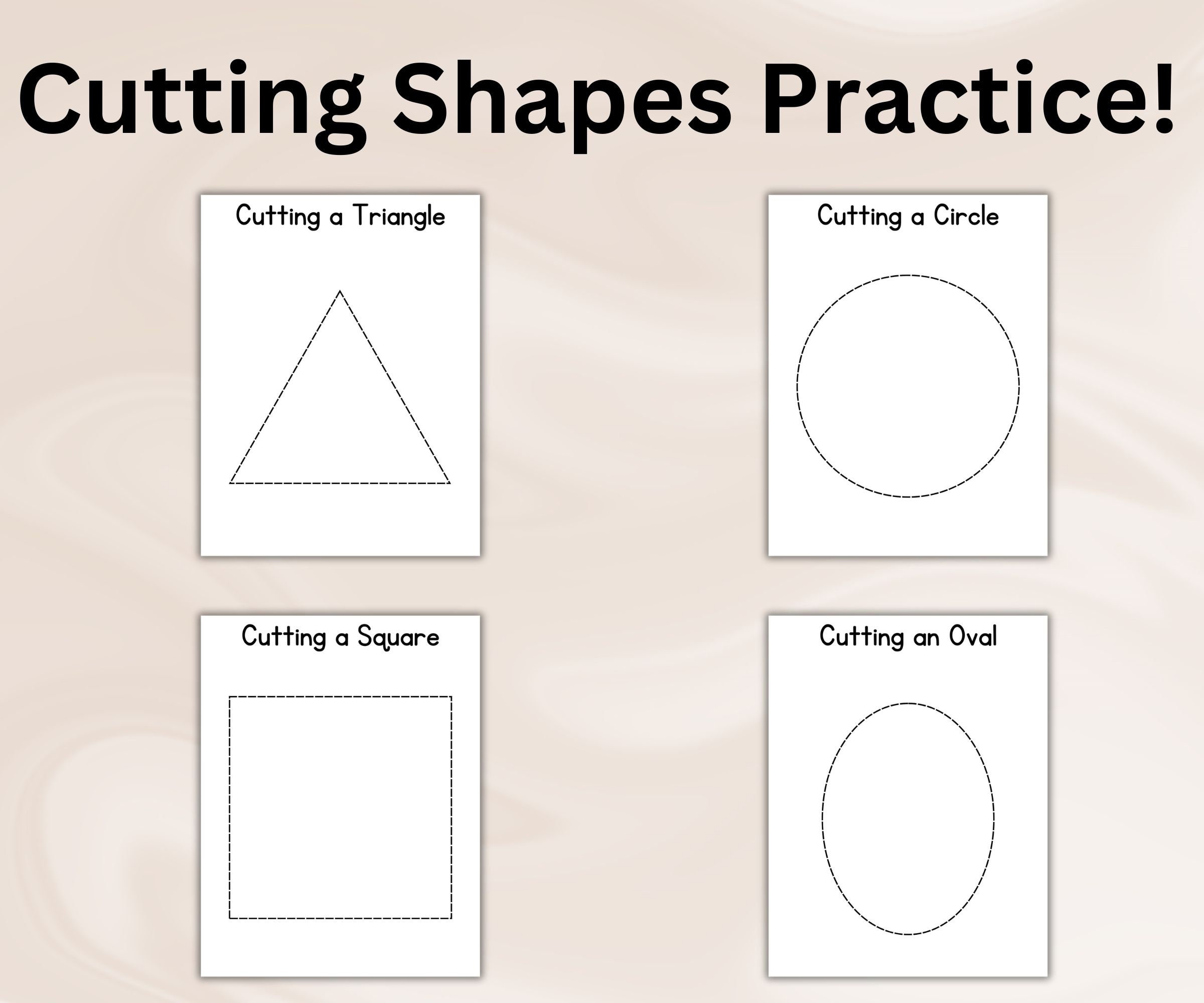 Scissor Skills | Cutting Practice | Preschool Worksheets | Preschool ...
