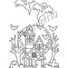 Halloween Digital Coloring Pages to Print at Home - Etsy
