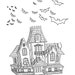 Halloween Digital Coloring Pages to Print at Home - Etsy