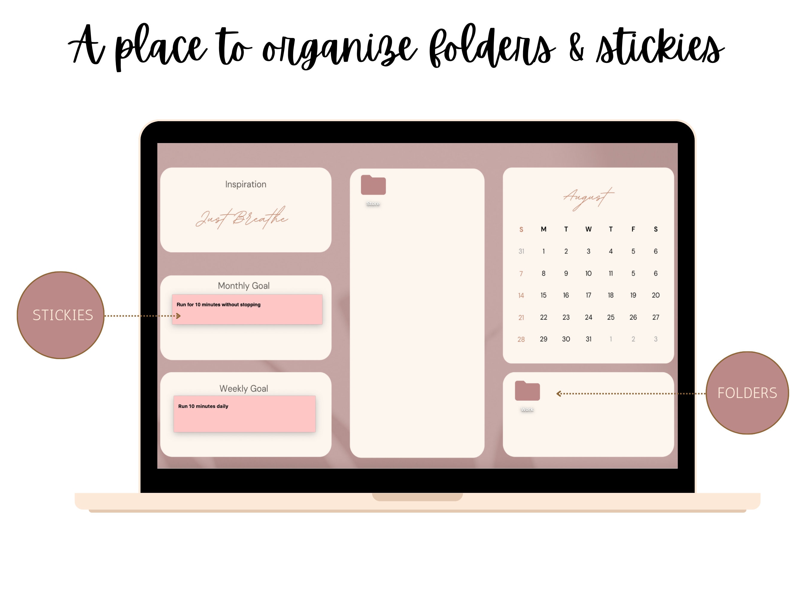 Minimalist Desktop Wallpaper Desktop Wallpaper Organizer Desktop ...