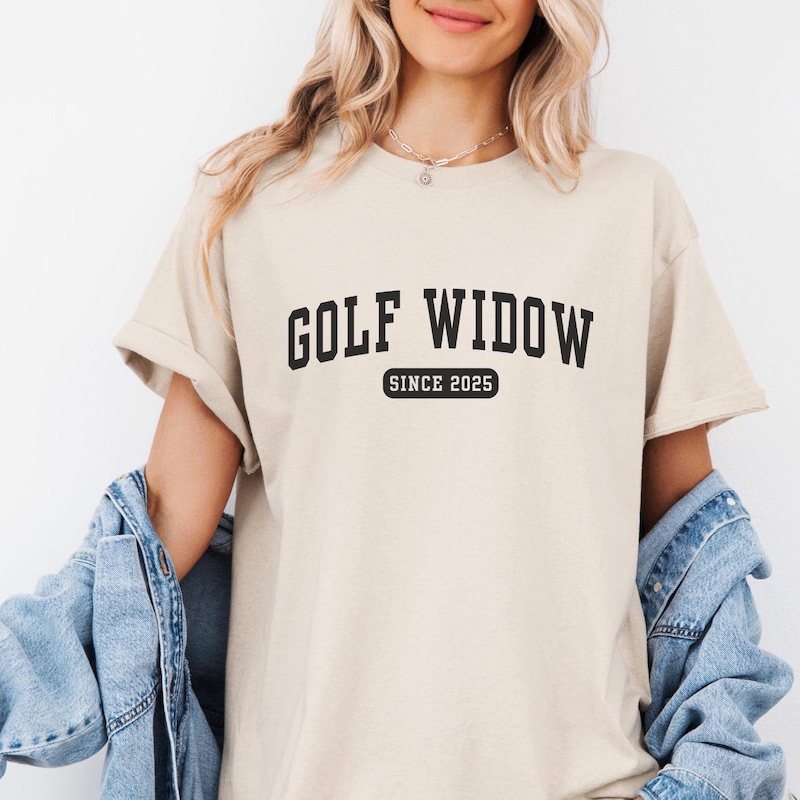 Golf Widow T Shirts - Etsy UK