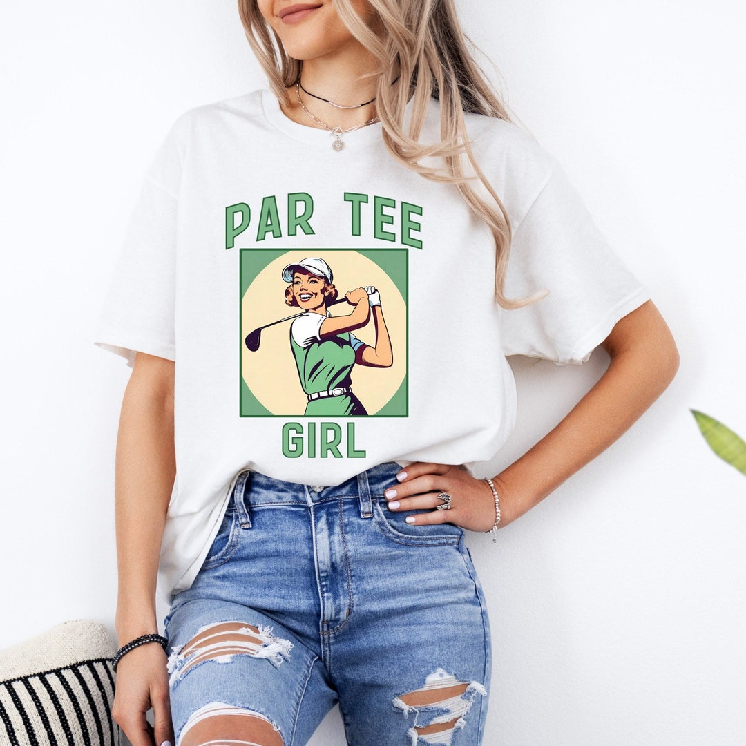 Par Tee Girl Short Sleeve Shirt, Women's Golf T-shirt, Bachelorette ...
