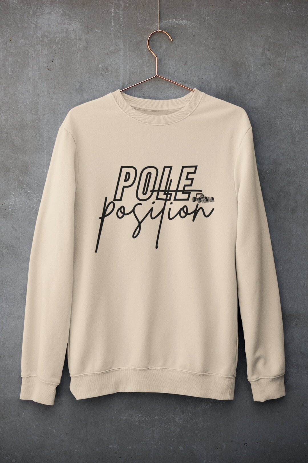 Pole Position F1 Sweatshirt, Formula 1 Crewneck Sweatshirt, Race Day ...