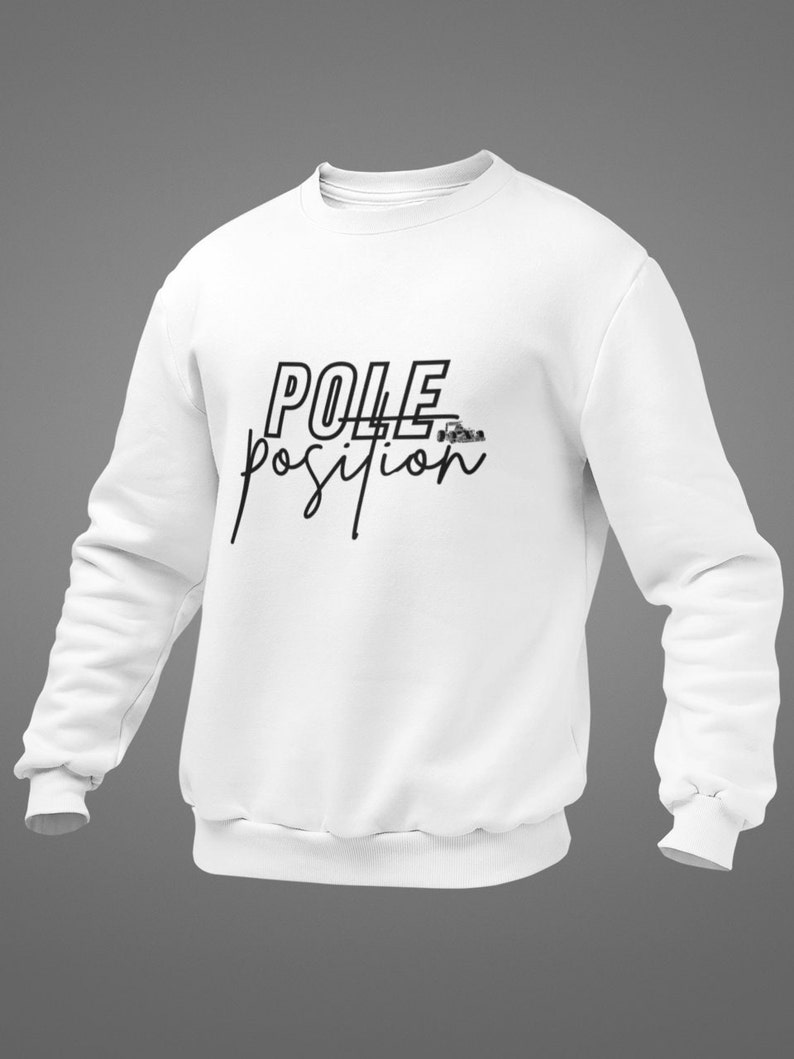 Pole Position F1 Sweatshirt, Formula 1 Crewneck Sweatshirt, Race Day ...