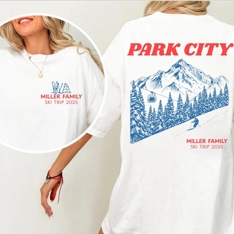 Family Ski Trip Design - Etsy