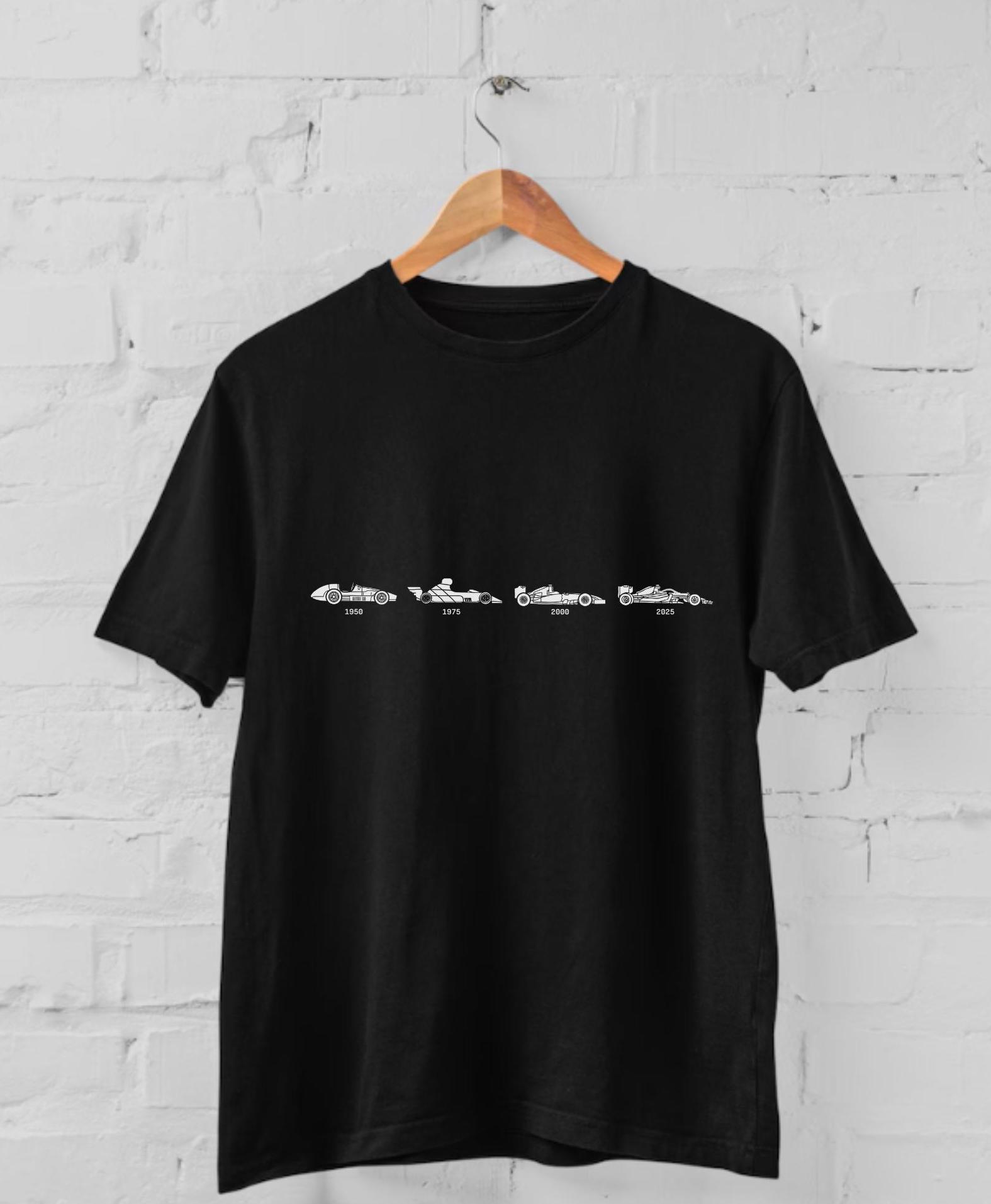 Evolution of a F1 Car Shirt, Formula 1 Shirt, Race Weekend Formula 1 ...