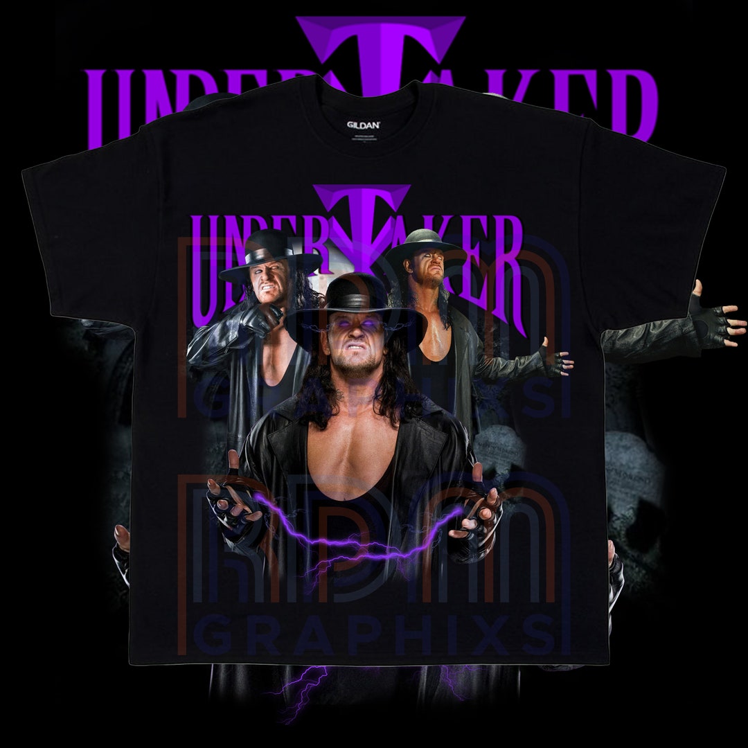 Undertaker Shirt, WWF Vintage Shirt , Retro Tee , Bootleg Style - Etsy