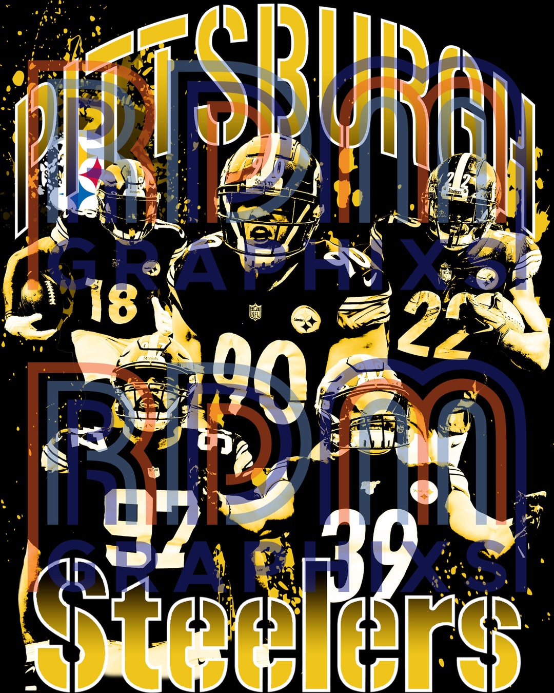 Pittsburgh Png Steelers Png Football Png Bootleg Png - Etsy