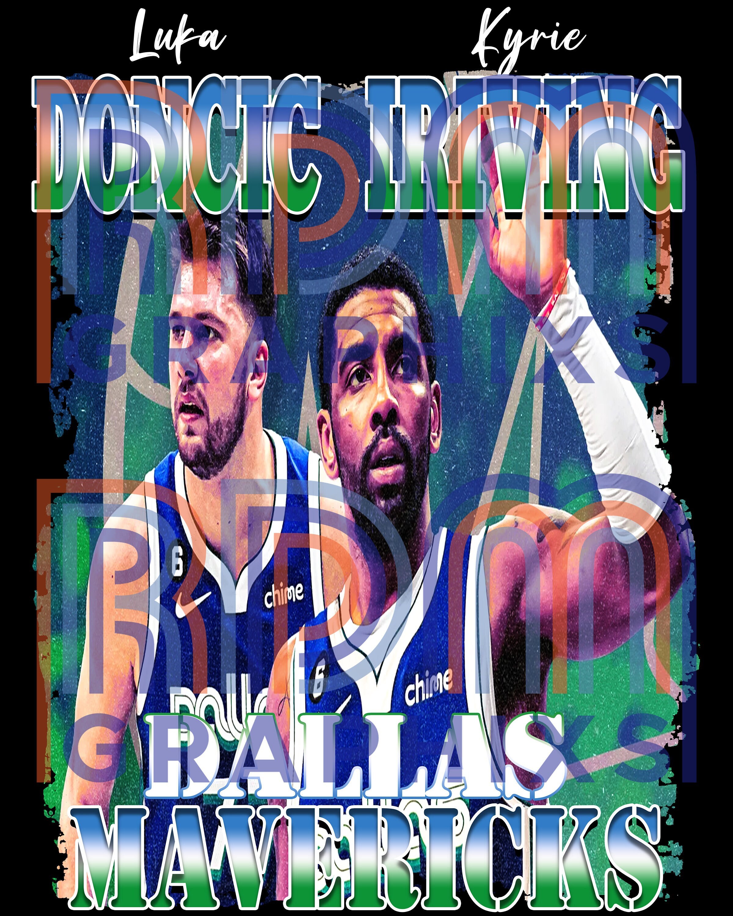 Kyrie Irving Png Luka Doncic Png Jpg Dallas Png Jpg - Etsy México