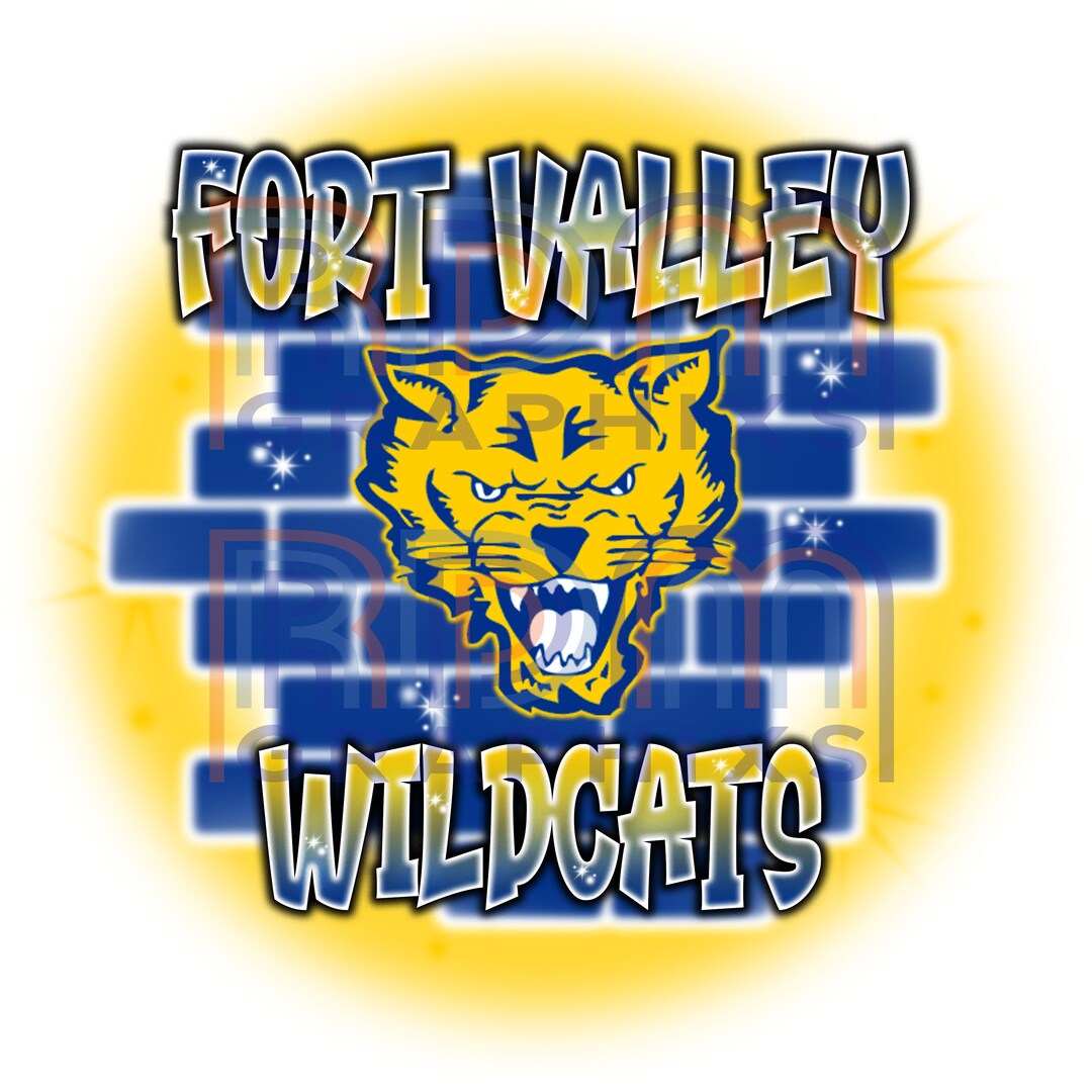 Fort Valley Airbrush Png Jpg, Digitale Png Jpg, Fertig zum Drucken Png ...