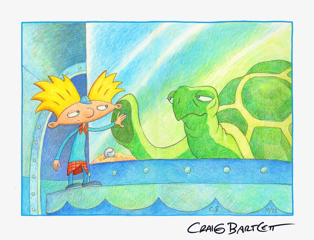 Arnold And Lockjaw Digital Image By Hey Arnold Creator Craig