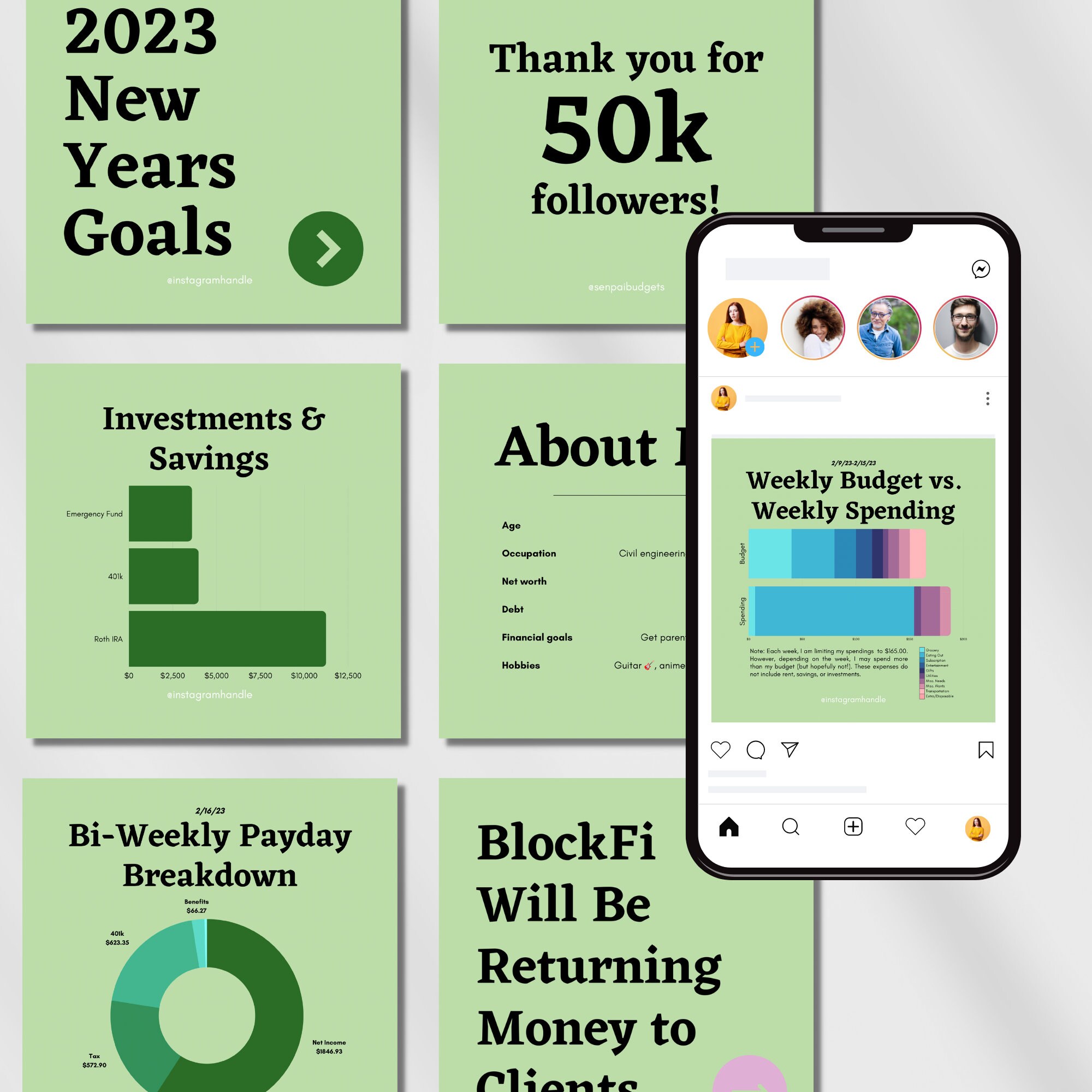 Editable Instagram Post Financial Independence Retire Early (FIRE ...