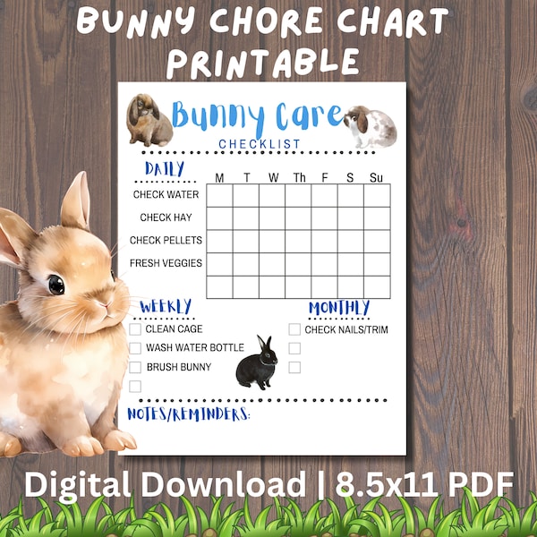 Bunny Pet List - Etsy