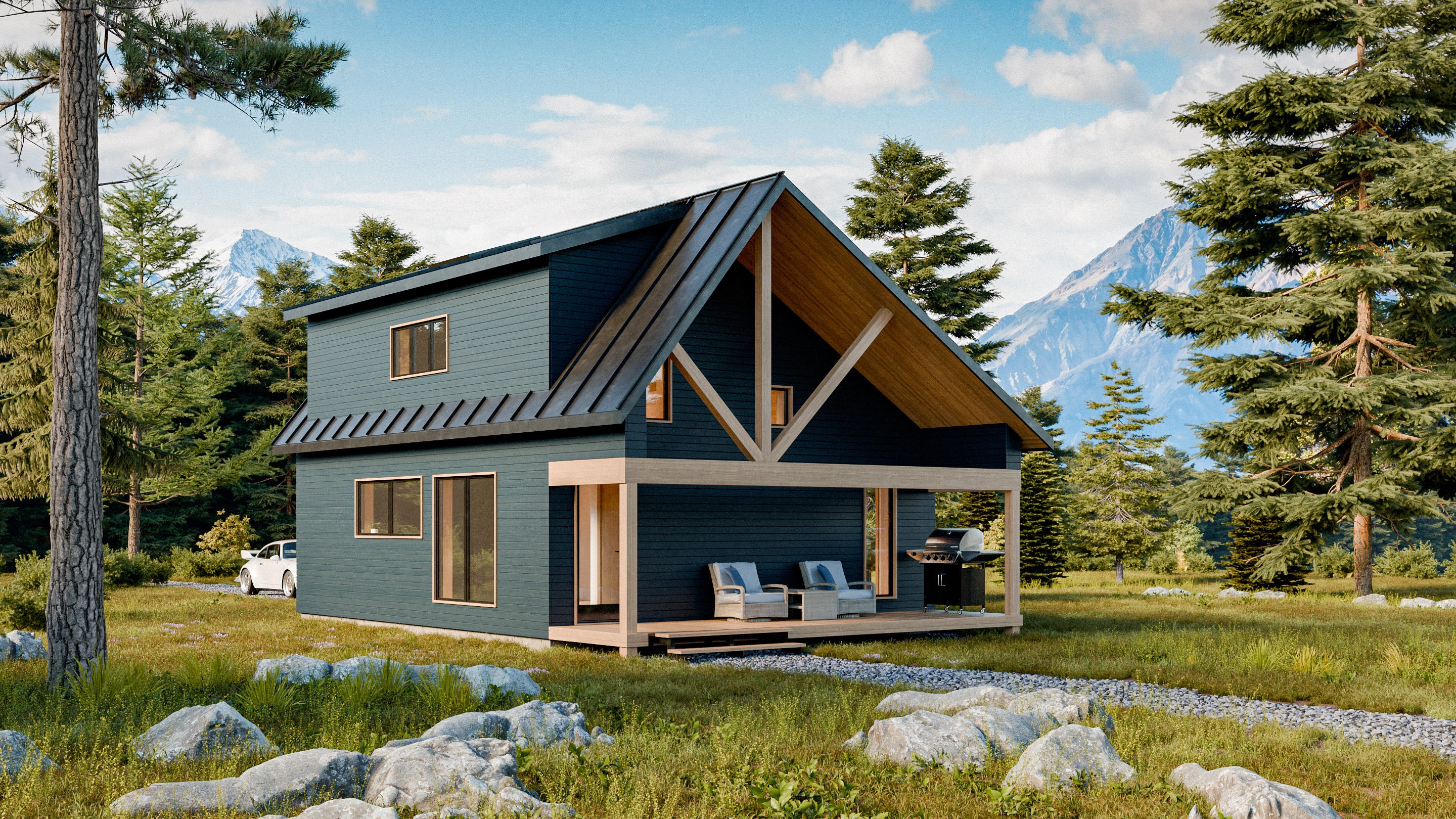 Affordable Small Home Rental Suite Small Home Tiny House Cabin Plans ...