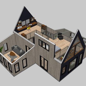 The Raven Plus - PDF - Very Detailed Architectural House Plans - Etsy