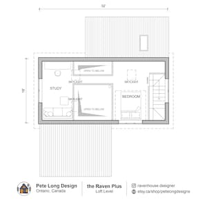 The Raven Plus - PDF - Very Detailed Architectural House Plans - Etsy
