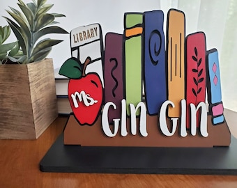 BOOKWORM Street Sign Book Worm Library Librarian Gift - Etsy