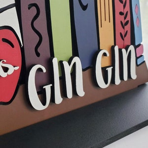 Personalized Librarian Name Plate, Librarian Gifts, Personalized Desk ...