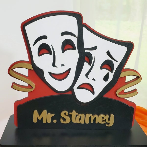 Personalized Teacher Theater Sign - Etsy