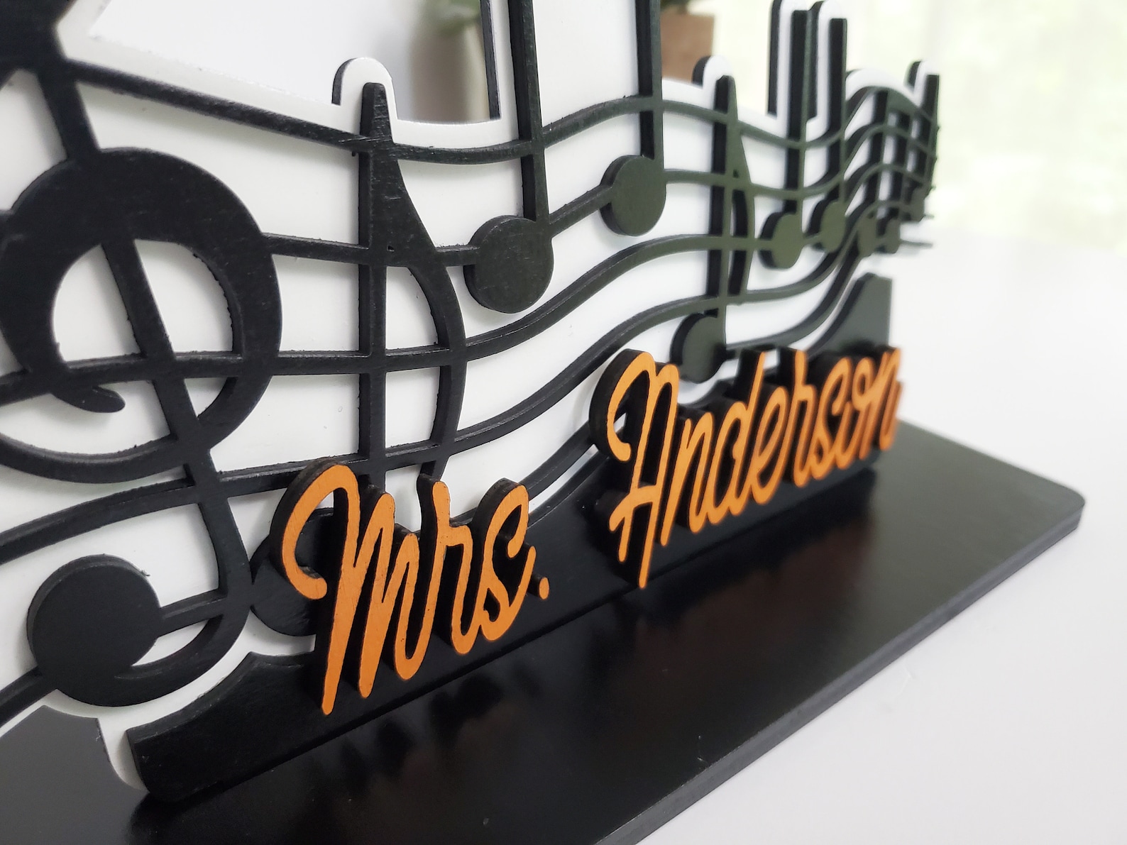 Personalized Music Teacher Name Plate Music Teacher Gifts - Etsy