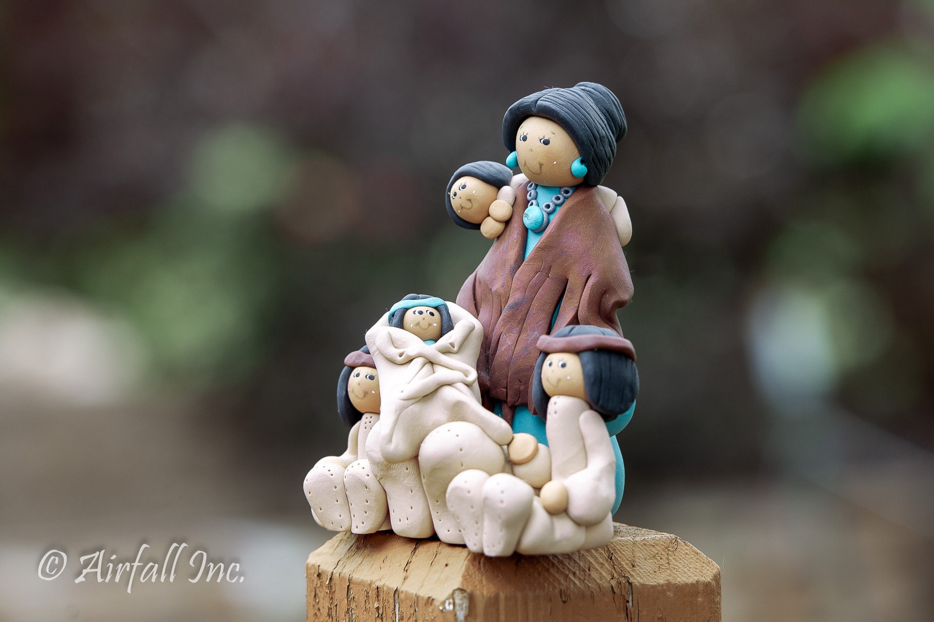 Storyteller Figurine by Mary Weaver, 1994 - Etsy