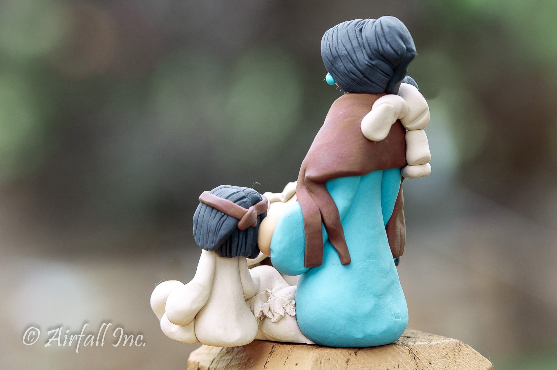 Storyteller Figurine by Mary Weaver, 1994 - Etsy