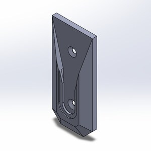 Lightsaber Wall Mount | Legacy Emblem Display | Command Strip Mountable ...