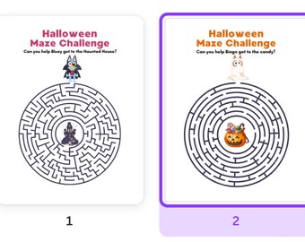 Bluey Activity Book - Etsy