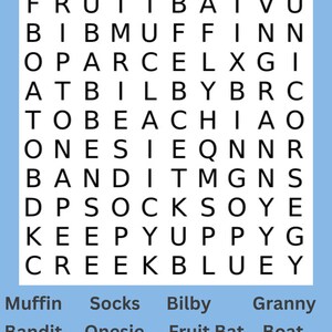Bluey Activity Book - Etsy