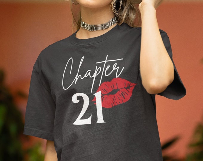 Chapter 21 Cheetah, 21st Birthday Shirt Ideas, 21st Birthday Shirts ...
