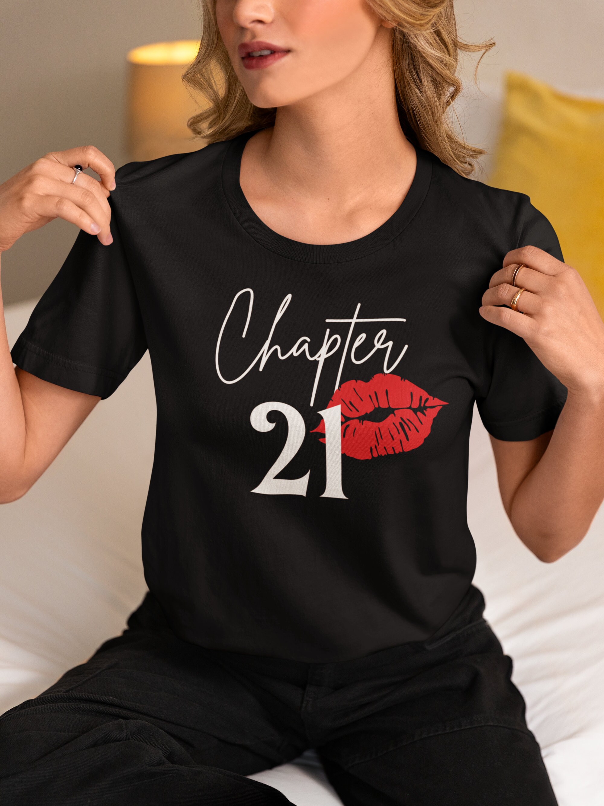 21st Birthday Shirt for Women, Chapter 21st Shirt, 21st Birthday Gift ...