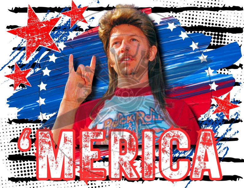 Joe Dirt Merica Sublimation Digital Download Transfer - Etsy